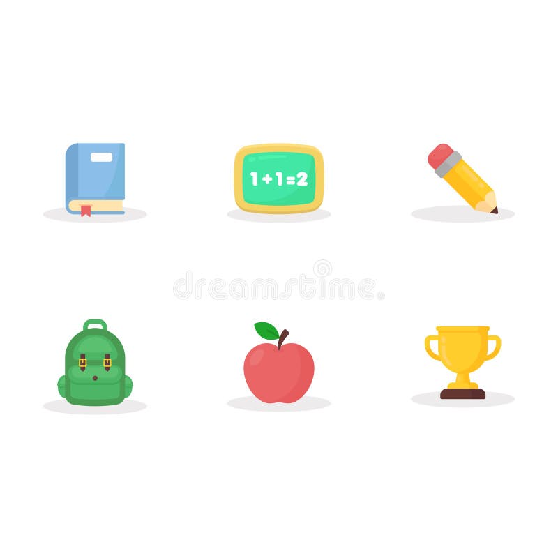 Illustration Vector Graphic of School Element Stock Vector ...