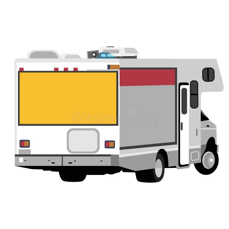 Motorhome Side View Stock Illustrations – 360 Motorhome Side View Stock ...