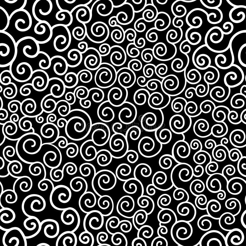 Doodle Swirls Vector stock vector. Illustration of abstract - 10889461