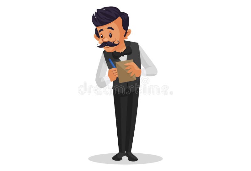 Waiter Taking Order Stock Illustrations – 167 Waiter Taking Order Stock ...