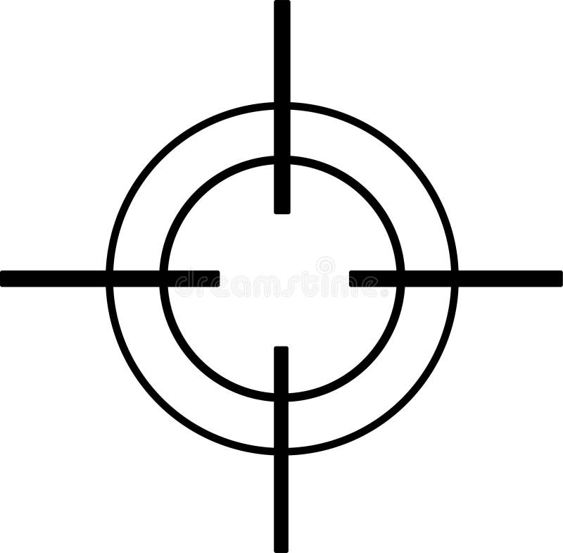Vector of Sniper Shooting Icon Stock Vector - Illustration of text ...