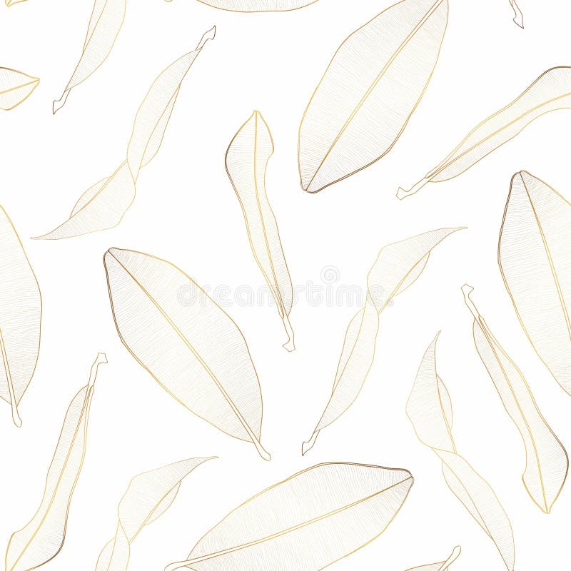 Luxury Golden Split Leaf Stock Illustrations – 76 Luxury Golden Split ...