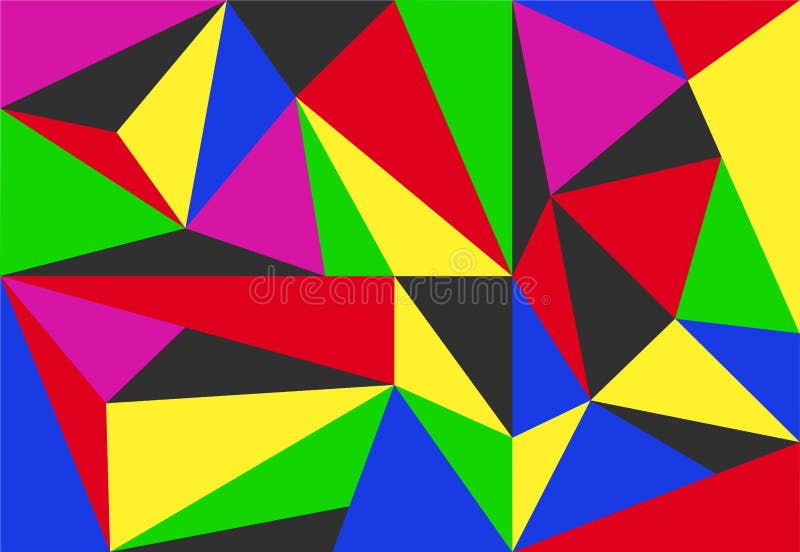 Colors Geometric Pattern Primary Stock Illustrations – 367 Colors ...