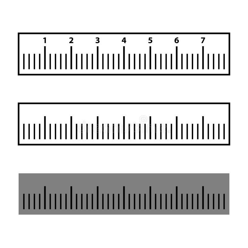 Ruler Icon Icon Vector Icon. Ruler Symbol Icon Stock Vector ...