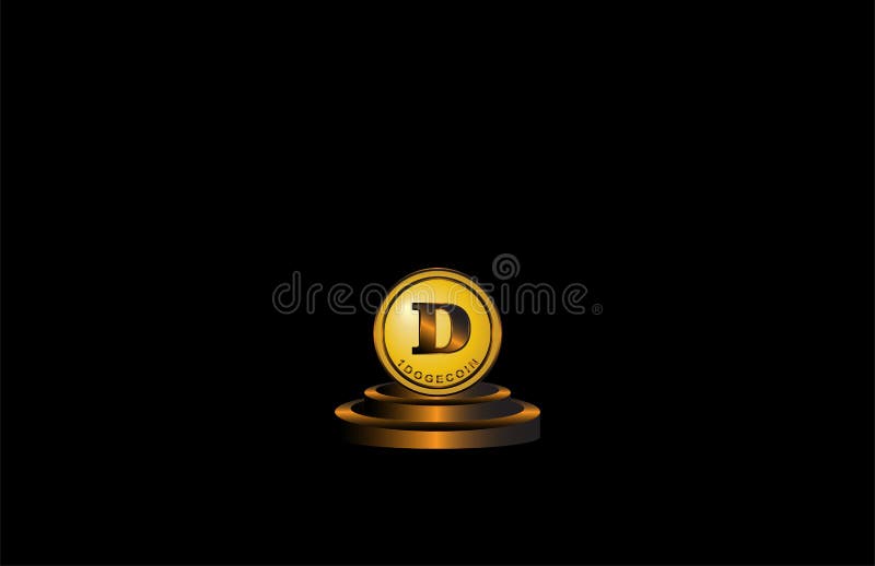 Dogecoin Sign Symbol, DOGE Cryptocurrency Means of Payment in the ...
