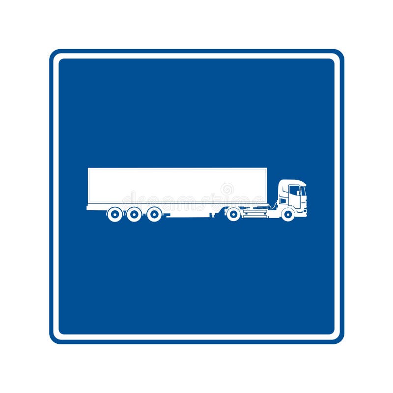 Traffic sign board stock vector. Illustration of container - 220257139