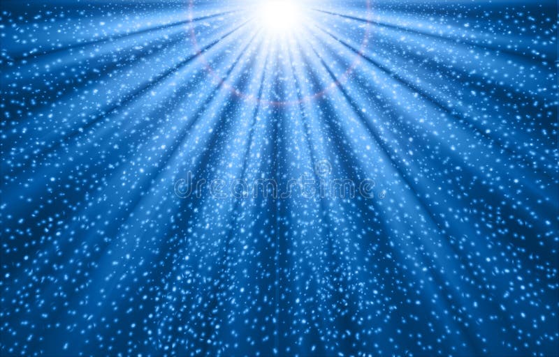 Abstract Shining Blue Light Bright Glitter Background. Basic RGB Stock ...