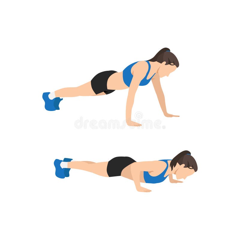 Push Ups Stock Illustrations – 1,431 Push Ups Stock Illustrations ...