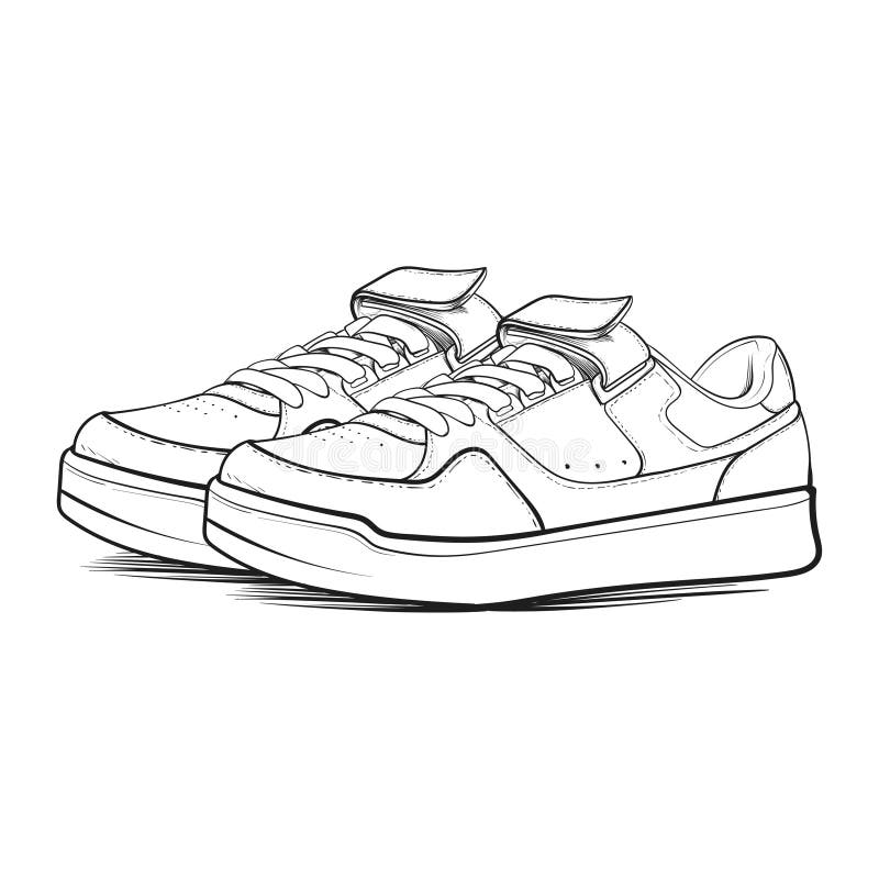 Sneakers Basic Stock Illustrations – 106 Sneakers Basic Stock ...