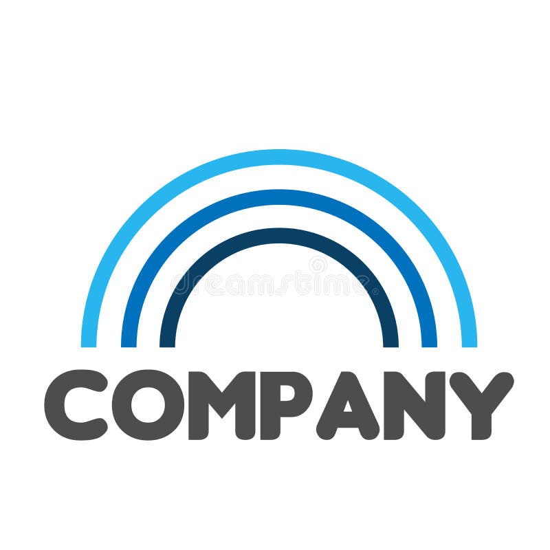 Half Circle Logo Design