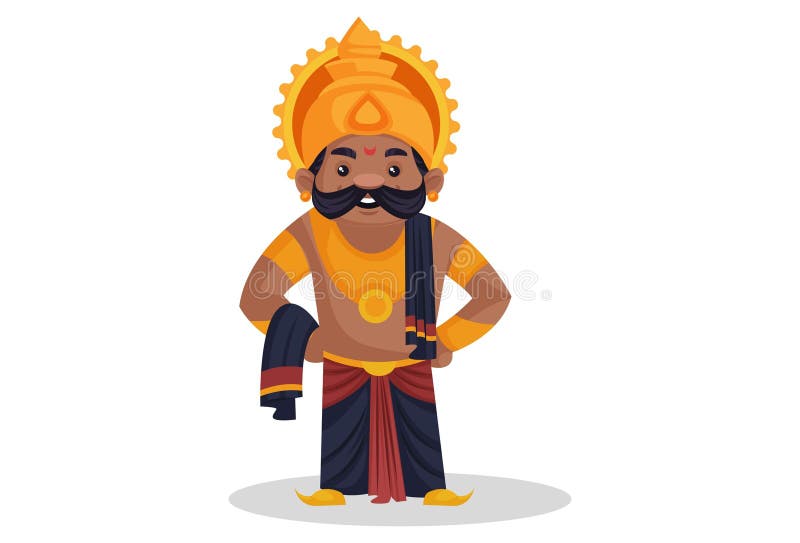 Ravana Vector Cartoon Character Illustration Stock Vector ...