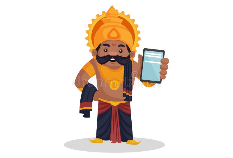 Ravana Vector Cartoon Character Illustration Stock Vector ...