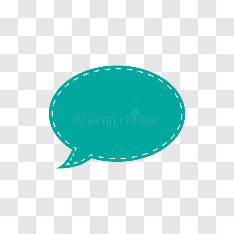 Cute Dialogue Box Simple Colour Style Concept Stock Vector ...