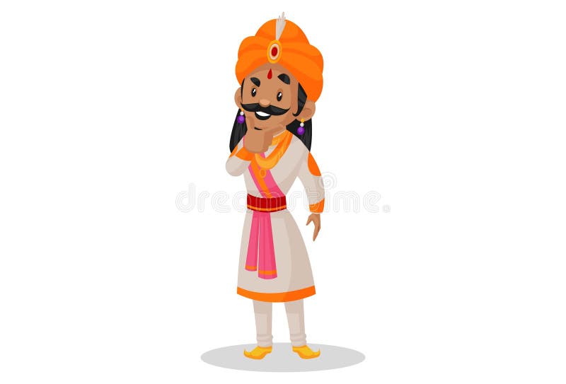 Indian King Vector
