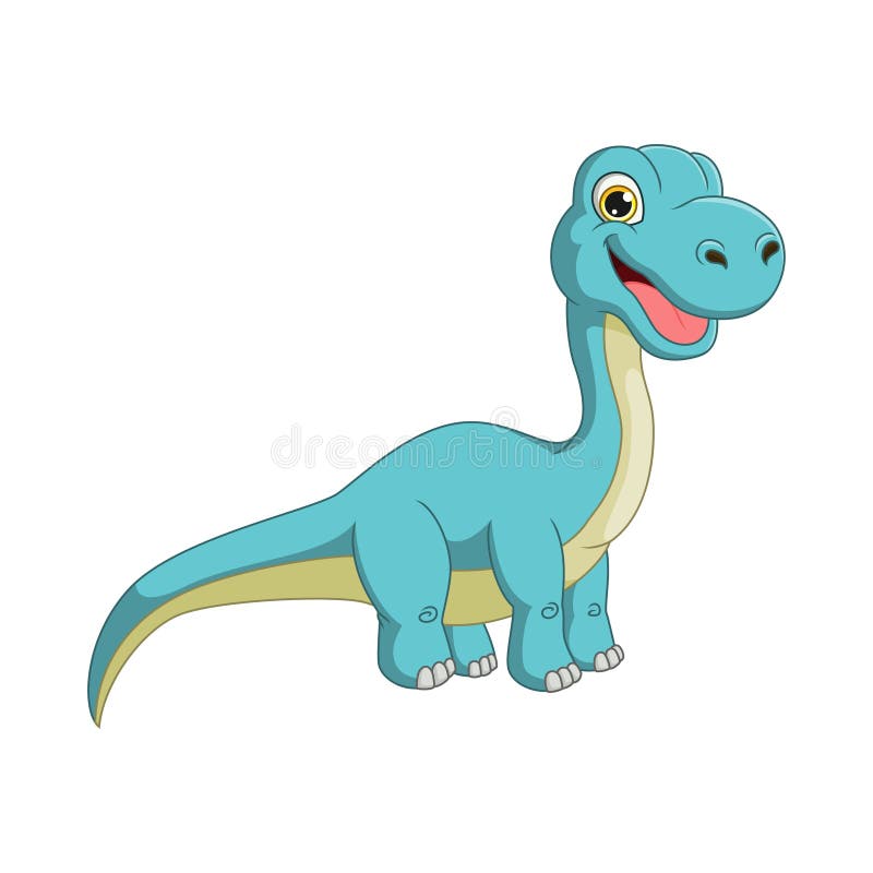 Blue Brontosaurus Stock Illustrations – 406 Blue Brontosaurus Stock ...
