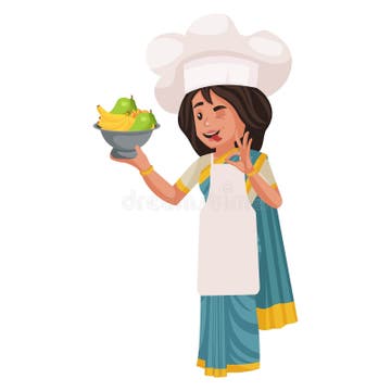 Indian Lady Chef Stock Illustrations – 59 Indian Lady Chef Stock ...