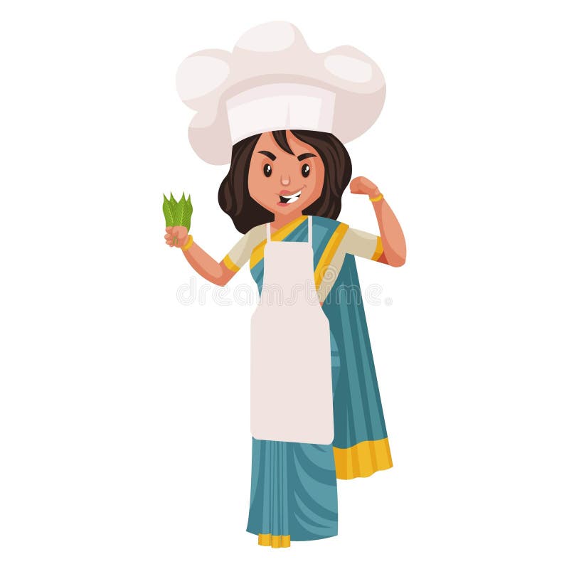Indian Lady Chef Stock Illustrations – 59 Indian Lady Chef Stock ...