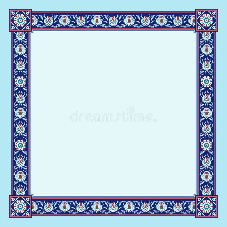 Square framework. stock vector. Illustration of classic - 224429762