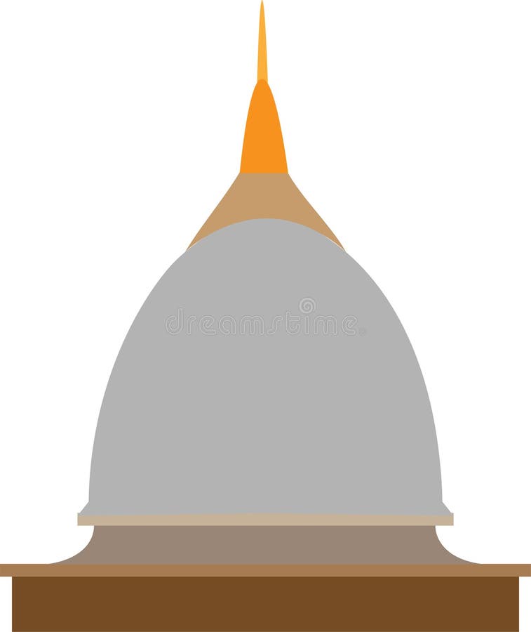 Vector from the Top of the Temple Stock Vector - Illustration of sign ...