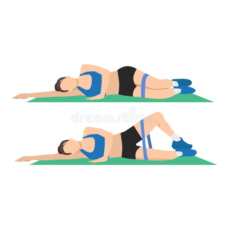 Clam Exercise With Band