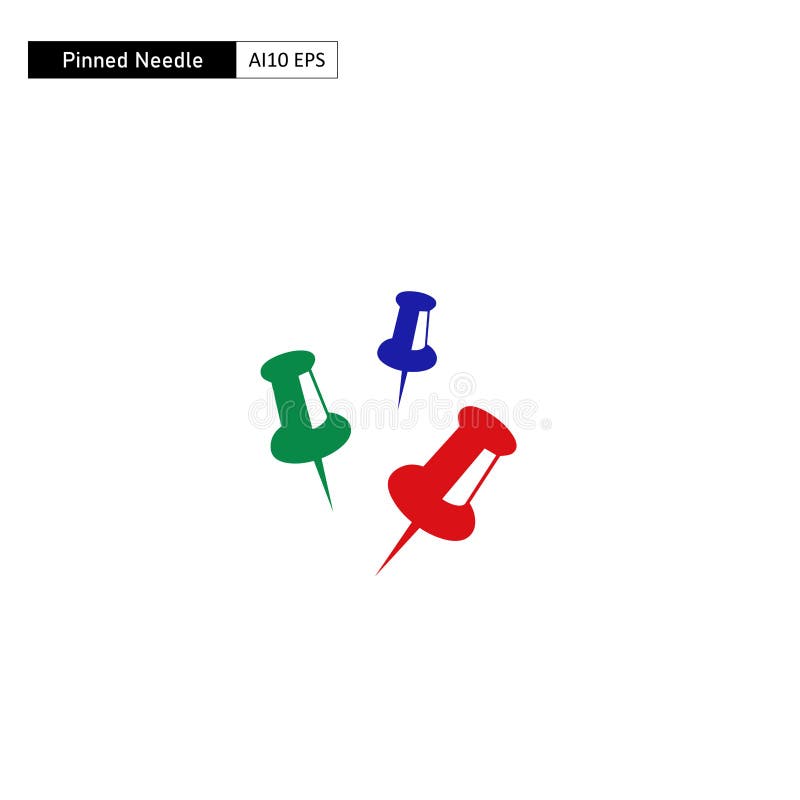 Three pins tool in RGB stock illustration. Illustration of business ...