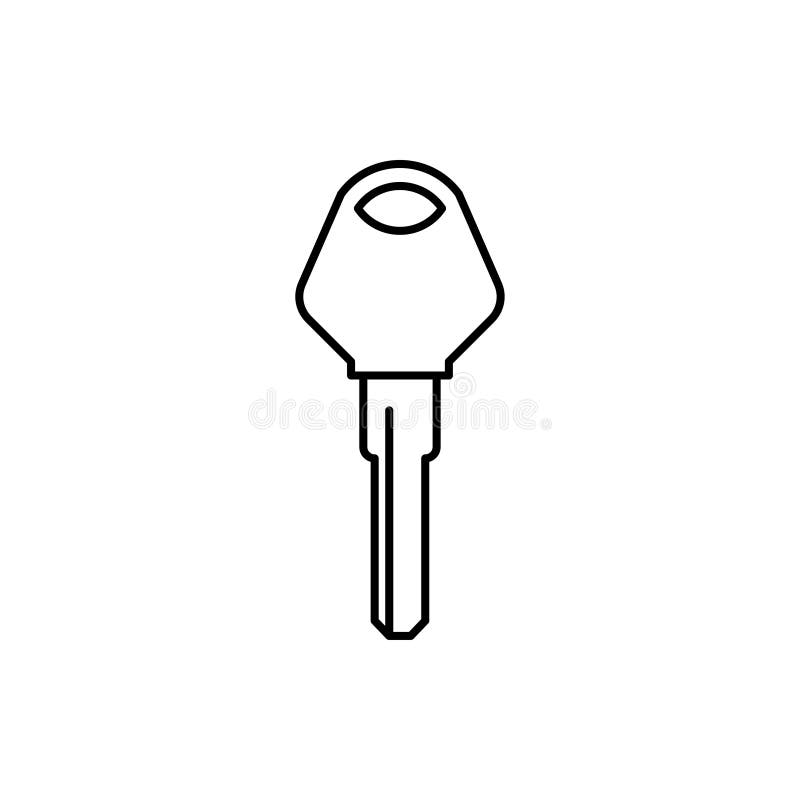 Motorcycle Key Icon, Simple Key Design, Vector Illustration Eps.10 ...