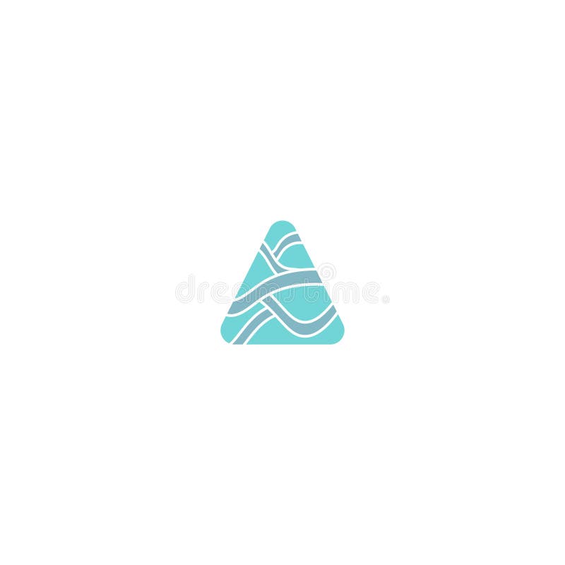Logo, Symbol or Icon for a Company or Business with a Water Triangle ...