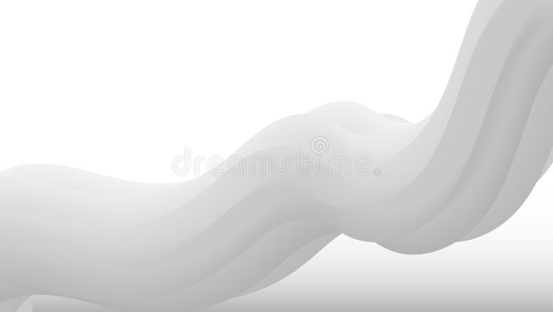 Abstract White Fluid Background for Use in Design Stock Vector ...