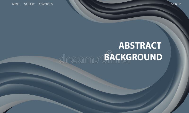 Abstract Background Template for Website Stock Vector - Illustration of ...