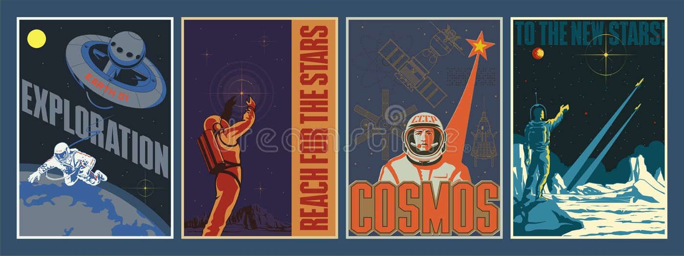 Soviet Space Rockets Stock Illustrations – 34 Soviet Space Rockets ...