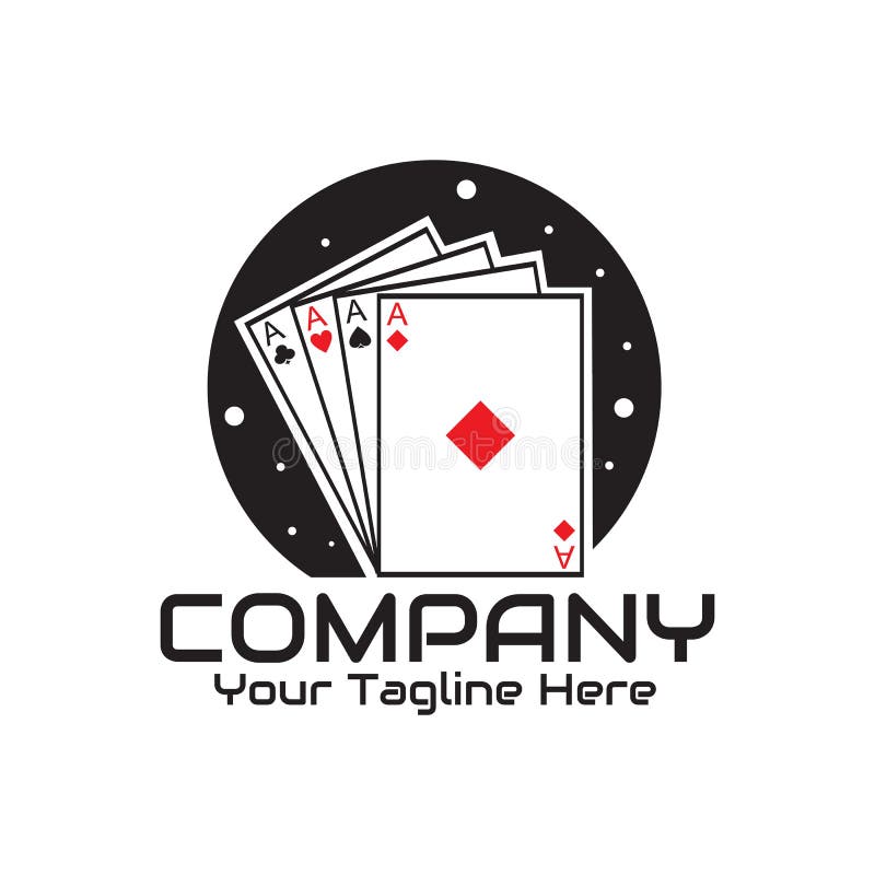 Illustration Vector Graphic of Playing Cards Design Logo Stock Vector ...