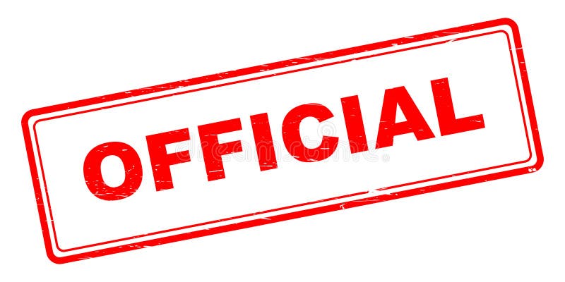 Official stamp, sign, logo stock vector. Illustration of document ...