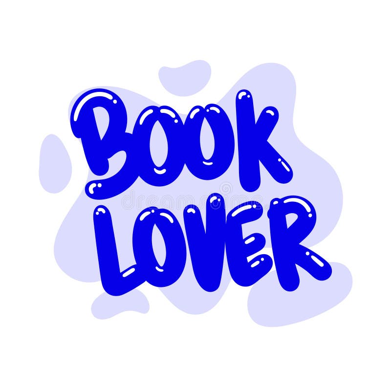 Book Lover Quote Text Typography Design Graphic Vector Stock Vector ...