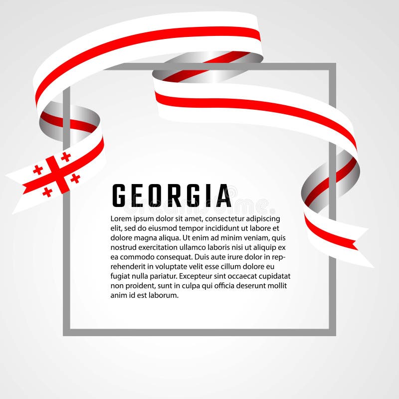 Georgia Ribbon Stock Illustrations – 623 Georgia Ribbon Stock ...