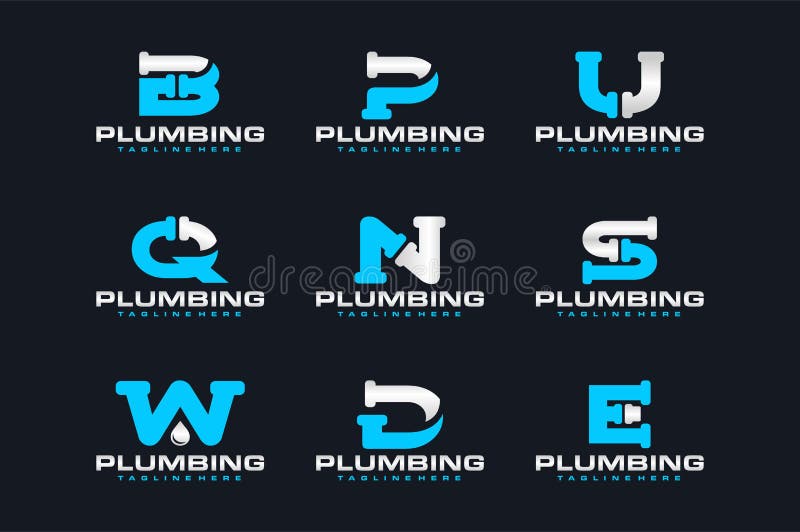 Pipe Letters Plumbing Stock Illustrations – 120 Pipe Letters Plumbing ...
