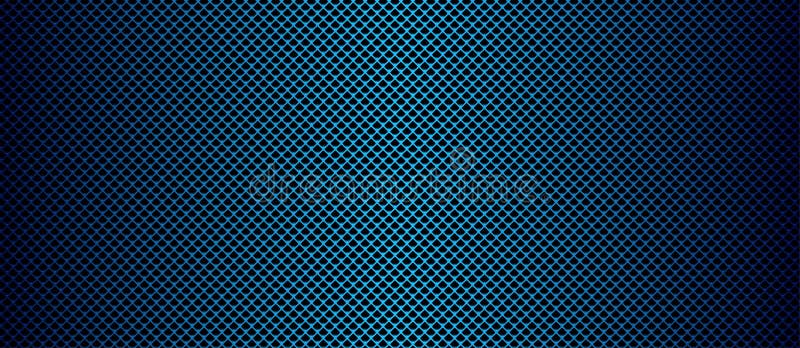 Vector Abstract Blue Metal Grid Texture for Banner Background Stock ...