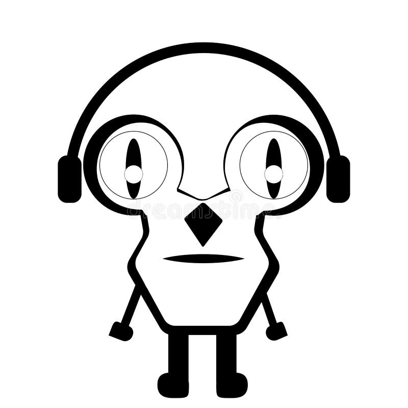 Illustration of Cartoons Characters and Design for Logo Stock Vector ...