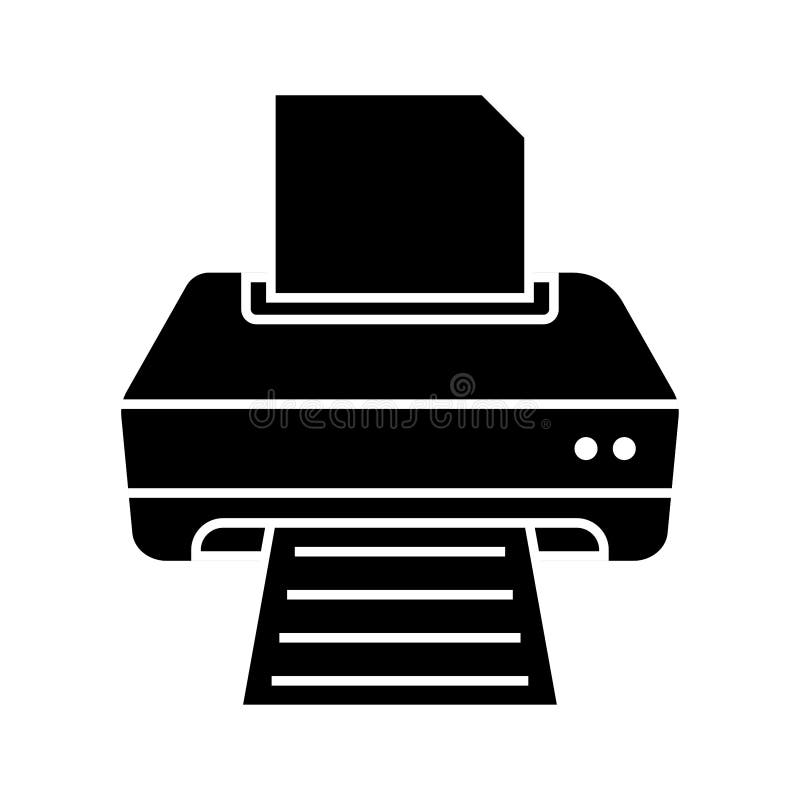 Printer Vector Icon. Printer Symbol. Good for Graphic and Web Design ...