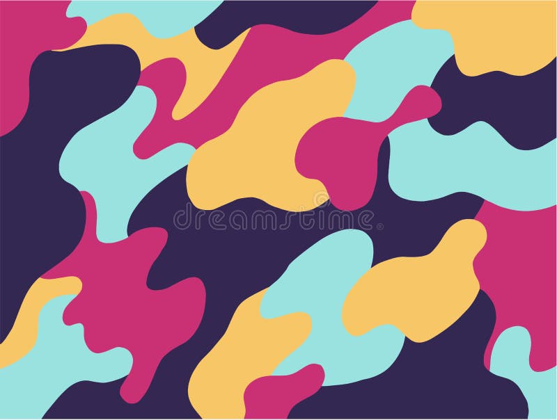 Abstract Background in Multiple Colors. Colorful Illustration for ...