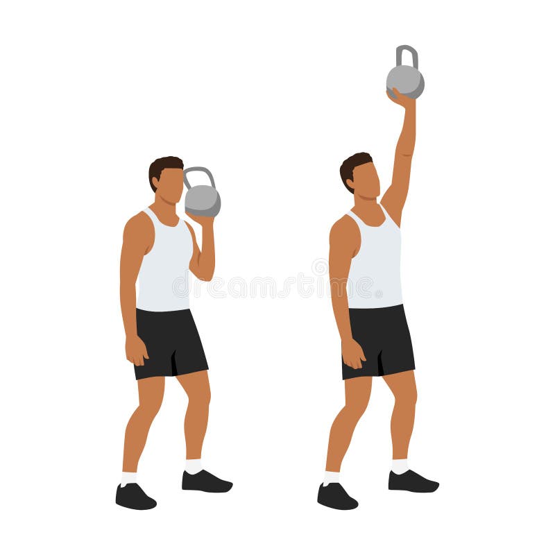 Shoulder Press Stock Illustrations – 519 Shoulder Press Stock ...