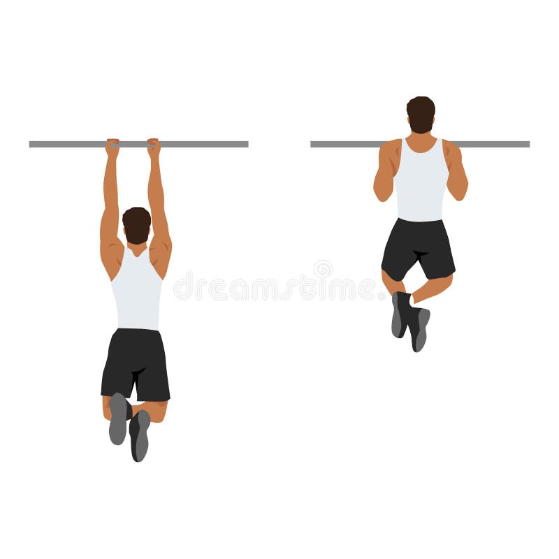 Chin Ups Stock Illustrations – 101 Chin Ups Stock Illustrations ...