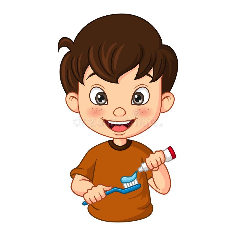 Cute Boy Toothpaste Stock Illustrations – 709 Cute Boy Toothpaste Stock ...