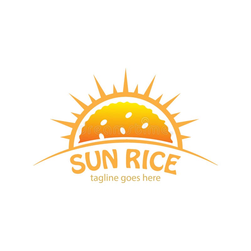 Rice company logo design stock illustration. Illustration of company ...