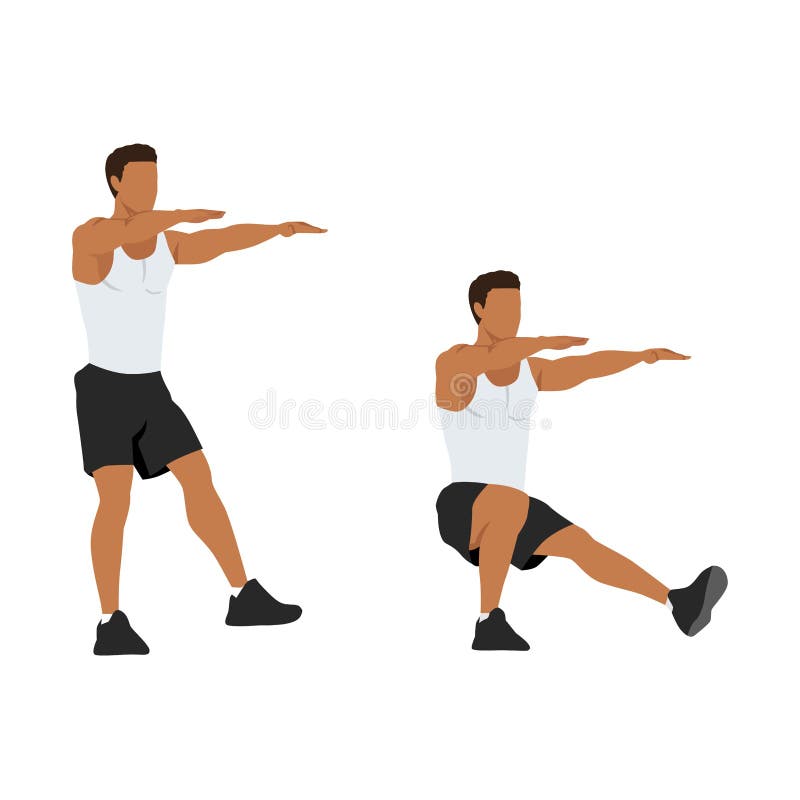 Leg Single Squats Stock Illustrations – 47 Leg Single Squats Stock Illustrations, Vectors ...