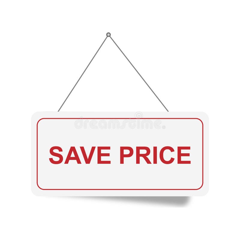 Price. Word and Up Arrows on Wooden Blocks. Isolated on White ...