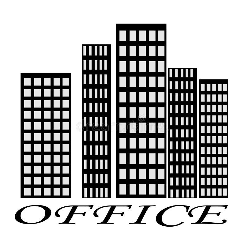 Design Logo of Office Concept Stock Vector - Illustration of icon ...