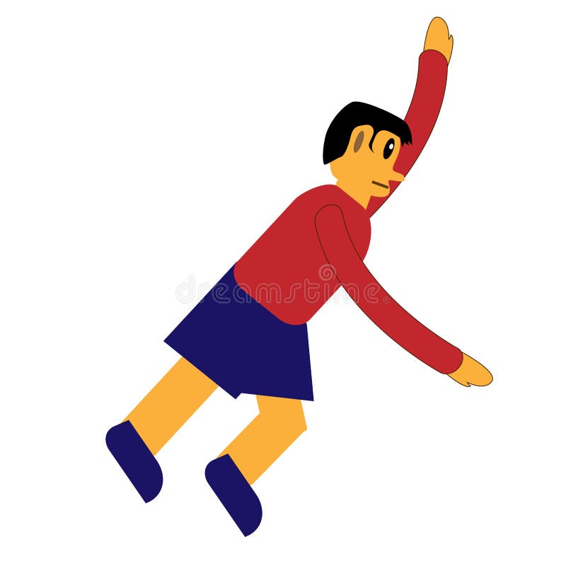 Cartoon Character Design from Side Picture Stock Vector - Illustration ...