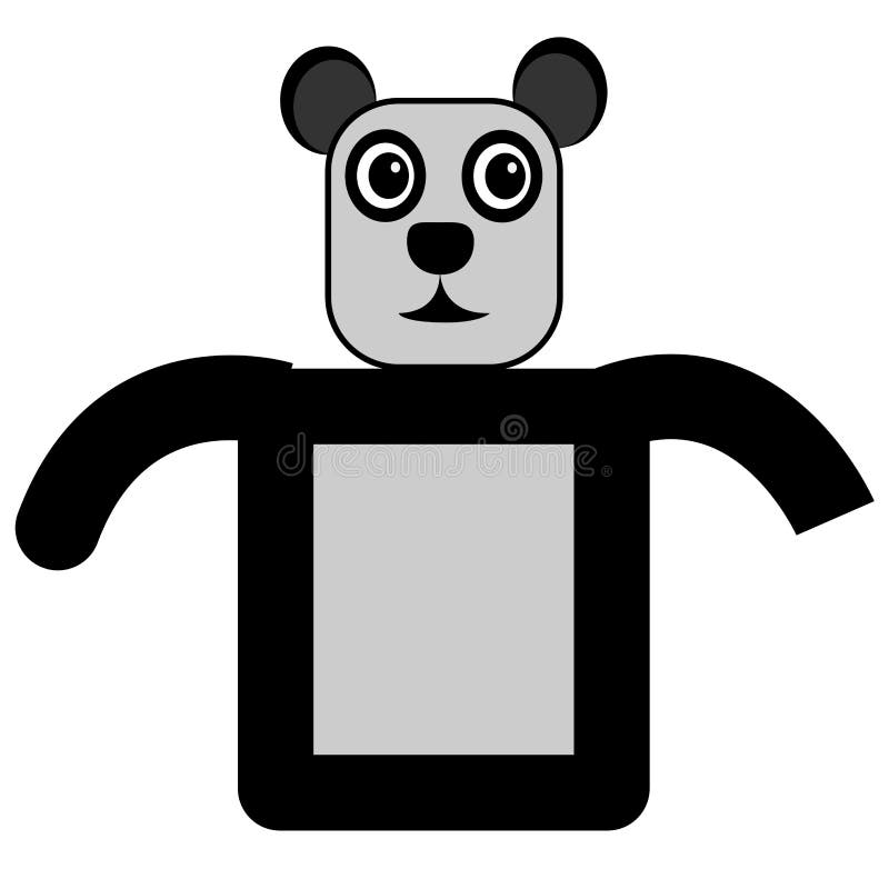 Illustration Design of Panda Concept Stock Vector - Illustration of ...