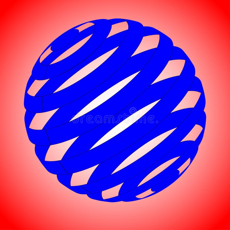 Design of ball with color stock vector. Illustration of design - 238693756