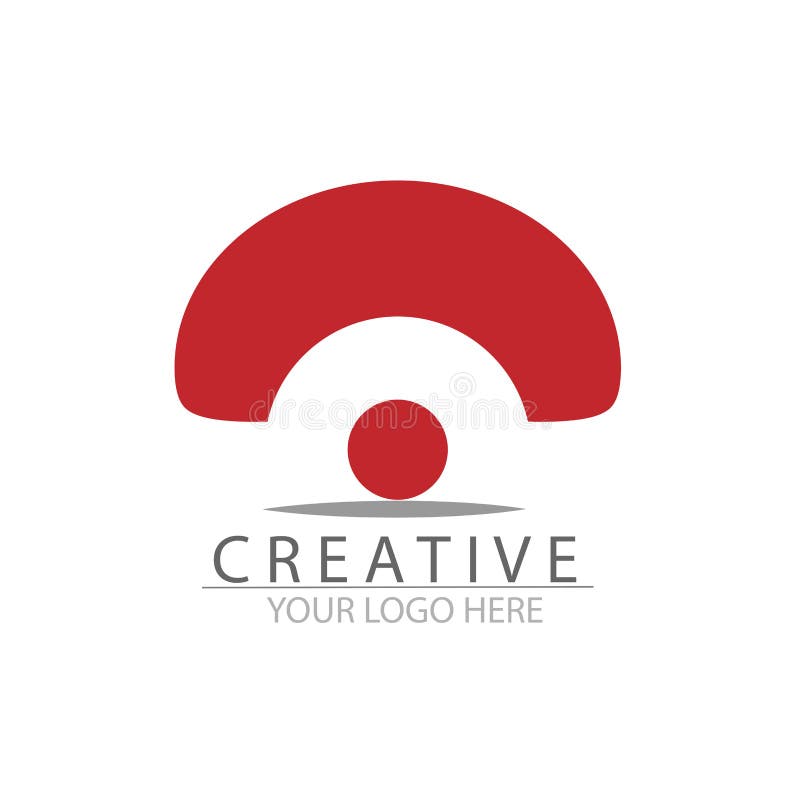 Logo and Icon Design for Company with Simple Concept Stock Vector ...